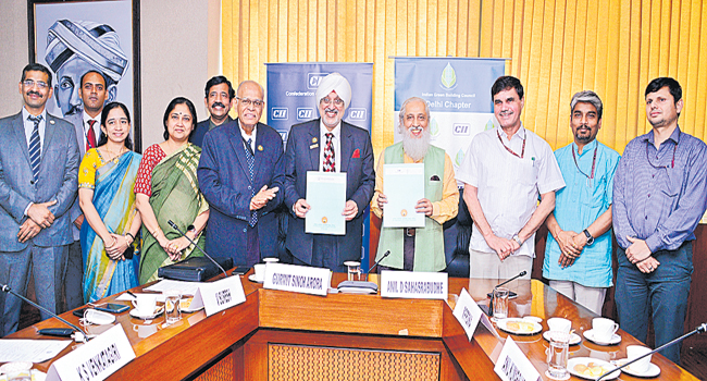 గ్రీన్‌ బిల్డింగ్‌లపై శిక్షణకు ఐజీబీసీ, ఏఐసీటీఈ ఒప్పందం | IGBC AICTE ...