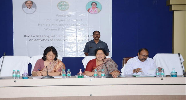 గిరిజన ఆశ్రమ పాఠశాలలను ఇంగ్లీష్ మీడియంగామార్పు:satyavati rathod ...