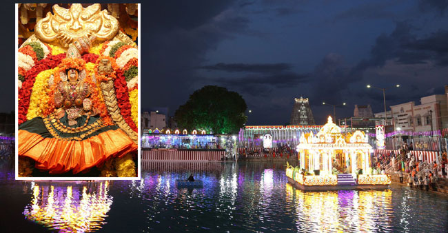 తెప్పలపై పద్మావతీదేవి అభయం | Padmavati Devi Abhayam on rafts-NGTS ...