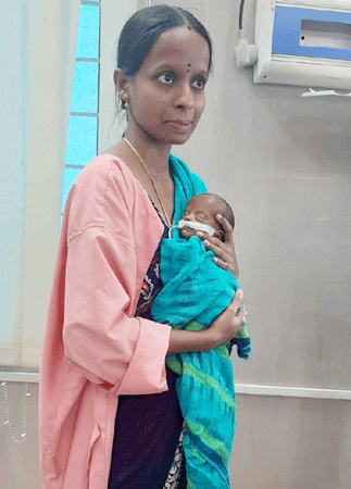 600 గ్రాములతో శిశువు జననం.. నేడు1.4 కిలోలు | Baby born with 600 grams ...