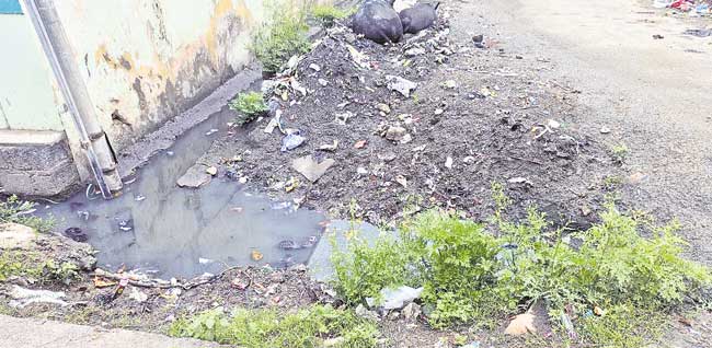 అధ్వానంగా మురుగునీటి వ్యవస్థ | Poor sewage system-NGTS-AndhraPradesh
