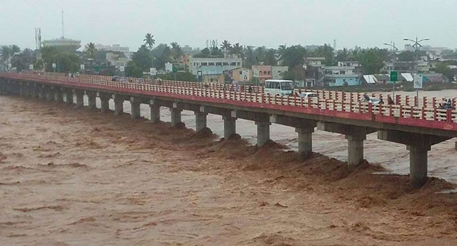 flood: వంశధారకు మళ్లీ వరద | Vamsadhara River flood-MRGS-AndhraPradesh