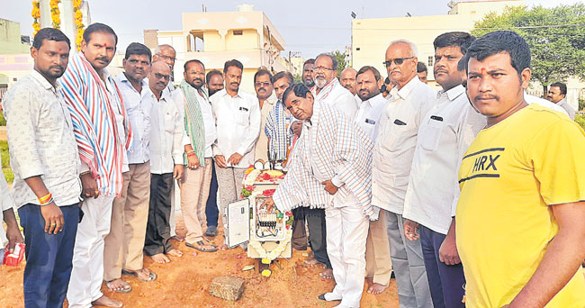 షాద్‌నగర్‌ అంతటా వెలుగులు నిండాలి | Shadnagar should be full of lights ...