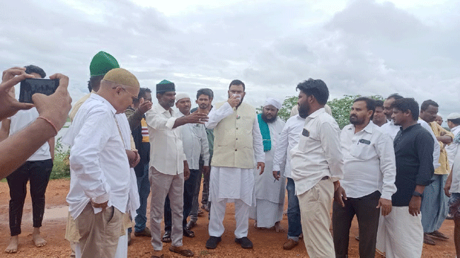 కసుమూరు దర్గా అభివృద్ధికి కృషి | take action for kasumuru darga development-MRGS-AndhraPradesh