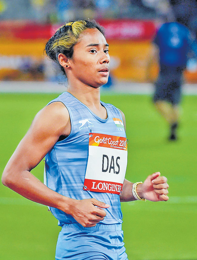 స్ర్పింటర్‌ హిమకు గాయం | Star Sprinter Hima Das