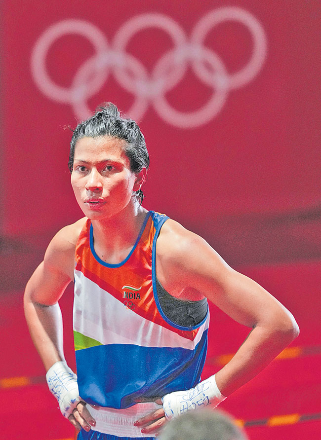 లవ్లీనా కంచు మోత | Indian female boxer Lovlina wins bronze