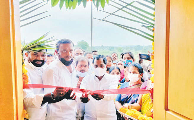 గ్రామాల్లో మౌలిక వసతుల కల్పనకు ఽకృషి | Efforts to create infrastructure ...