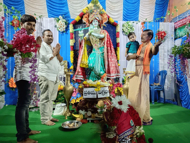 అంకాలమ్మ ఆలయంలో మొదలైన కృష్ణాష్టమి వేడుకలు | Krishnashtami celebrations ...