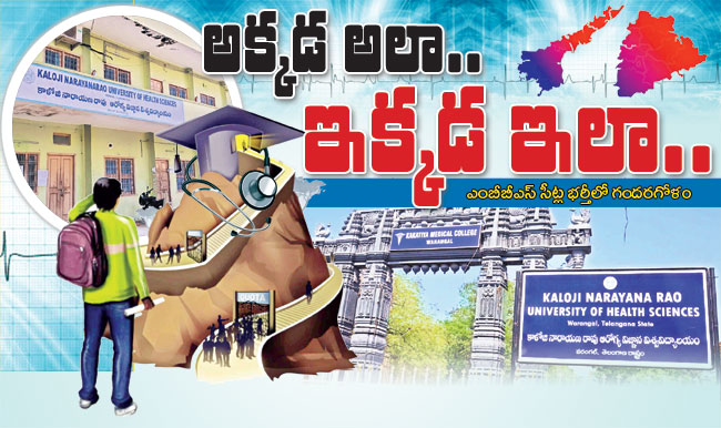 అక్కడ అలా... ఇక్కడ ఇలా.... | akkada ala ekkada ela