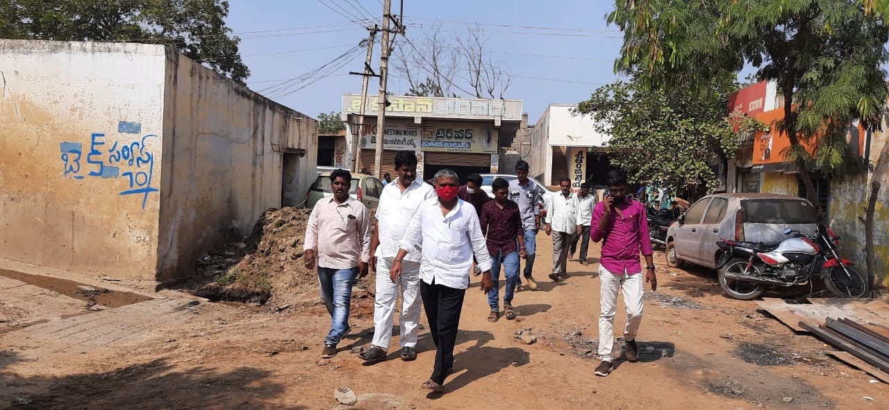 రూ.1.40 కోట్లతో ఆటోనగర్‌ రోడ్ల నిర్మాణం | Construction of Autonagar ...