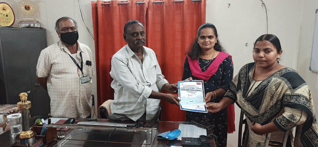 స్వచ్ఛభారత్‌ అవార్డు అందుకొన్న గౌరిశిరీష | swatcha bharat award
