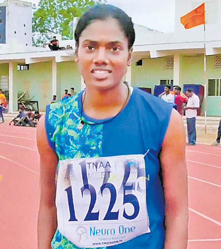 ద్యూతీకి ధనలక్ష్మి షాక్‌ | Tamilnadu sprinter Dhanalakshmi gives shock ...
