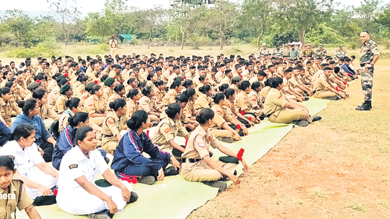 ఎన్‌సీసీ క్యాడెట్లకు శిక్షణ ప్రారంభం | Training for NCC cadets begins
