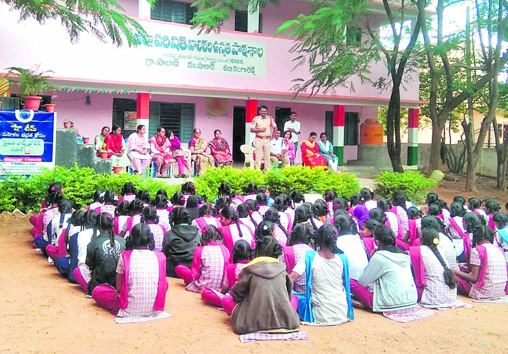 మహిళల భద్రతే షీ టీమ్‌ లక్ష్యం | Safety of women is the goal of She Team