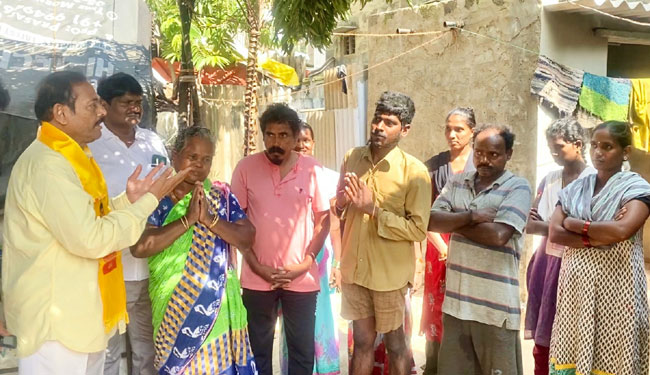 కోవూరులో టీడీపీ ఇంటింటా ప్రచారం | kovuru lo entenki tdp pracharam