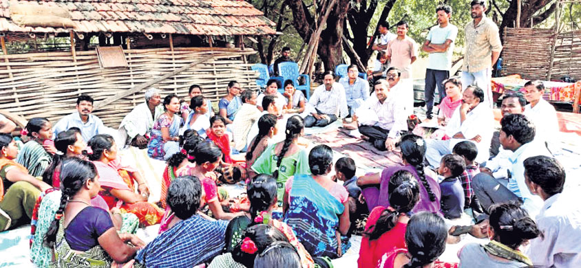 నేరేడుబందను సందర్శించిన ఐటీడీఏ పీవో | paderu itda po
