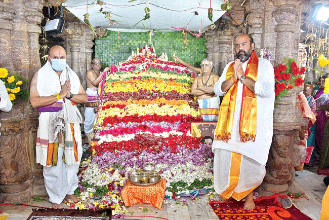 వైభవం.. పుష్పయాగం | Glory.. Pushpayagam