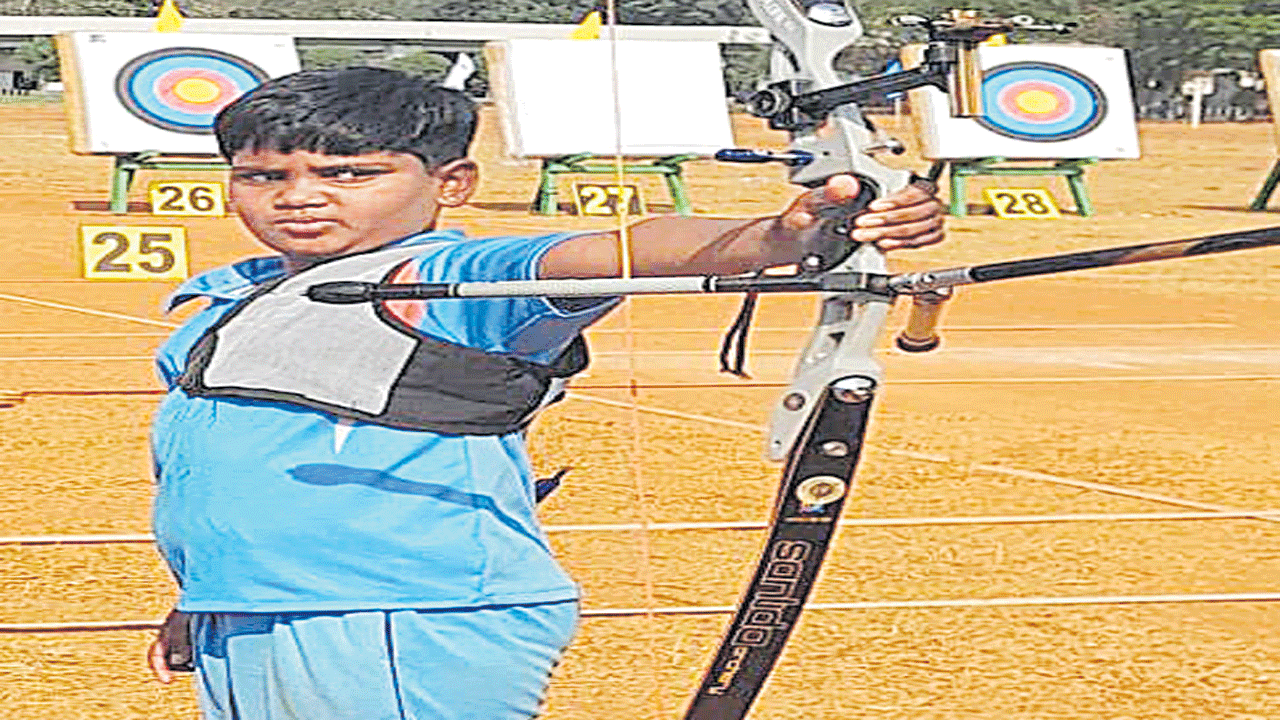 స్నిగ్ధ పసిడి కాంతులు | Under-9 Archery Championship