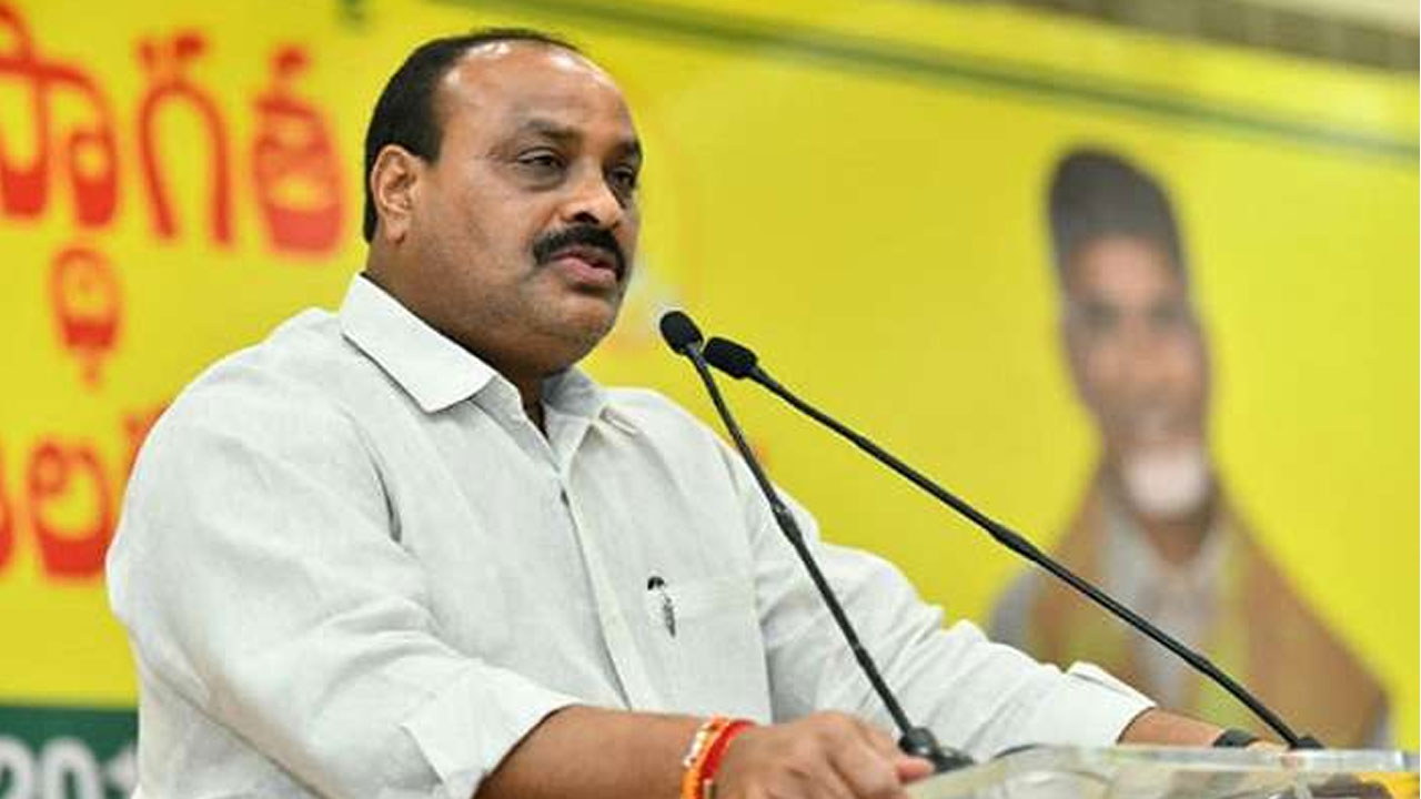 TDP: ఈసీకి టీడీపీ నేత అచ్చెన్నాయుడు లేఖ | ap news acham naidu tdp ycp chsh