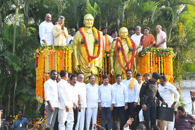 జనవాడ | chandrababu tour