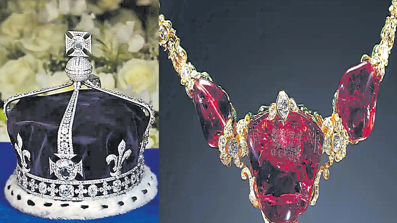 Precious Jewels and Diamonds : ఔను అవి భారత్‌వే! | Yes, they are India ...