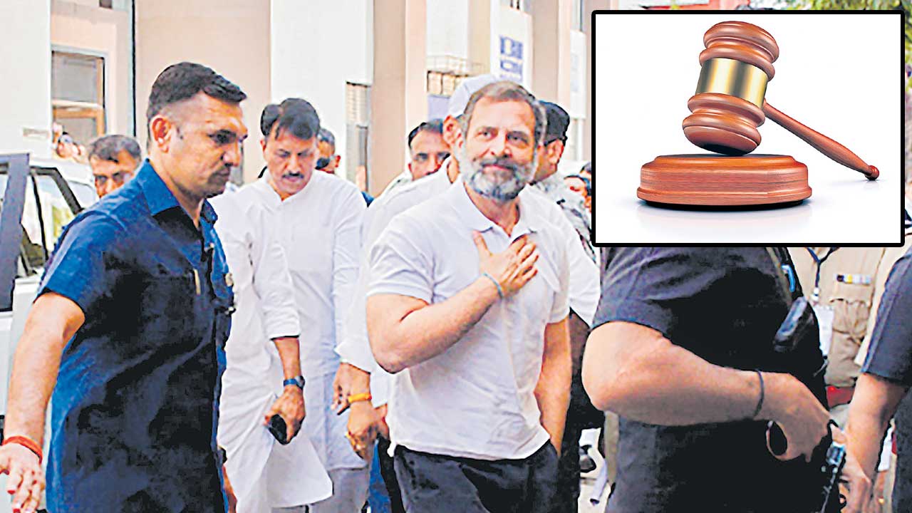 Surat court: రాహుల్‌కు జైలు! | Surat court Surat court sentenced two ...