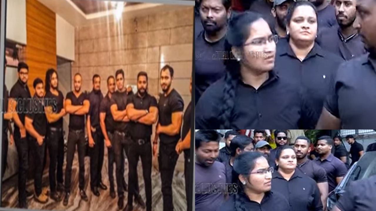 Lady Bouncer: బౌన్సర్లుగా మహిళలు.. తగ్గేదేలే..! | Lady Bouncer RVRAJU