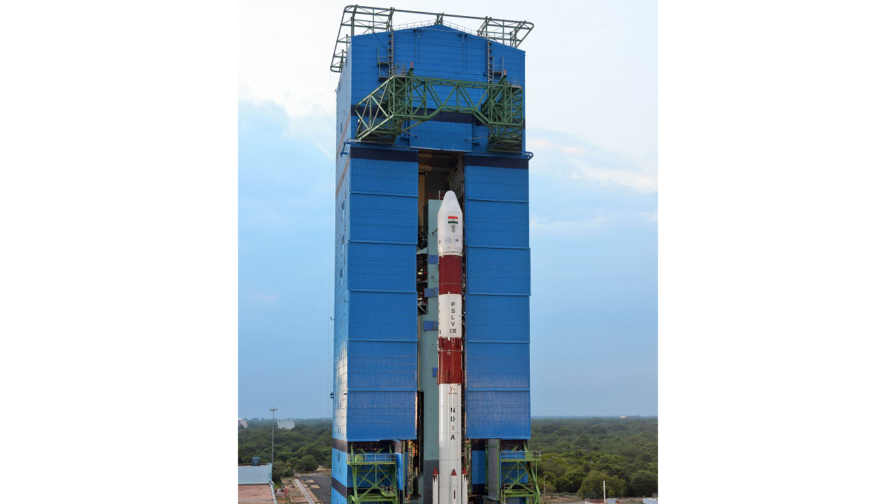 రేపే నింగిలోకి పీ‌ఎస్ఎల్‌వీ-సీ55 | ap news pslv esro chsh
