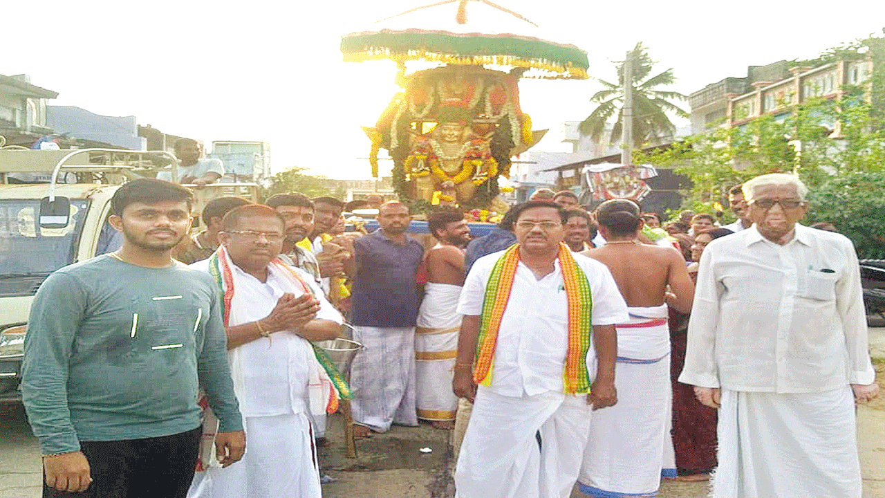 ఘనంగా వేంకటేశ్వరుని గరుడసేవ | Garudaseva of Venkateswara
