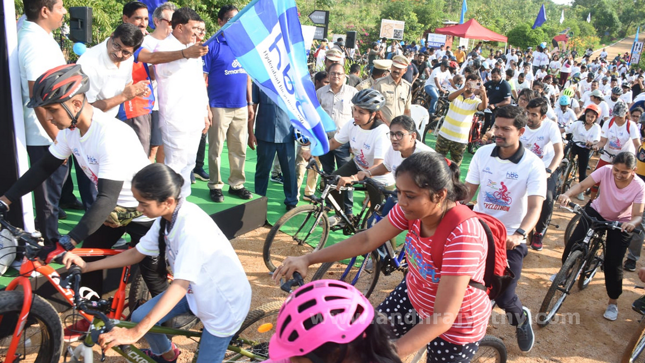 ఉత్సాహంగా సైకిల్‌ ర్యాలీ | An enthusiastic bicycle rally