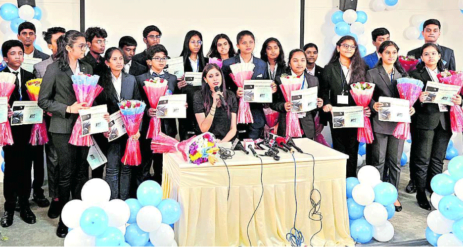 నాసా ఐఎస్‌డీసీ కాన్ఫెరెన్స్‌ 2023లో శ్రీచైతన్య స్కూల్‌ ప్రభంజనం | NASA ...