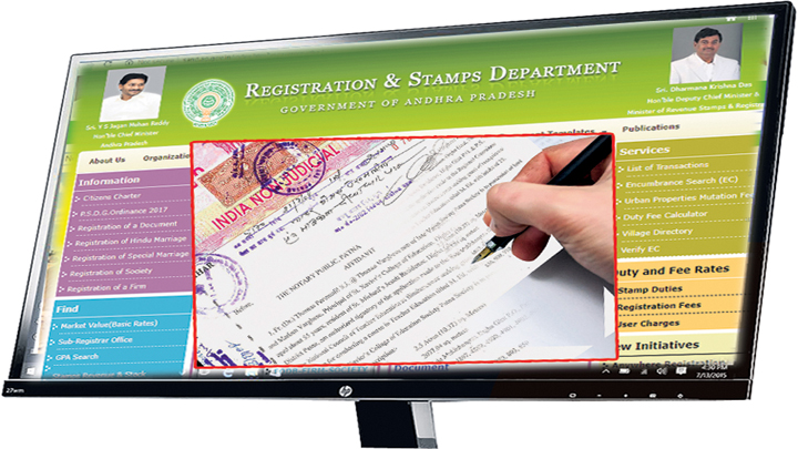 రిజిస్ట్రేషన్ల శాఖ మాయాజాలం | The registration department is magical