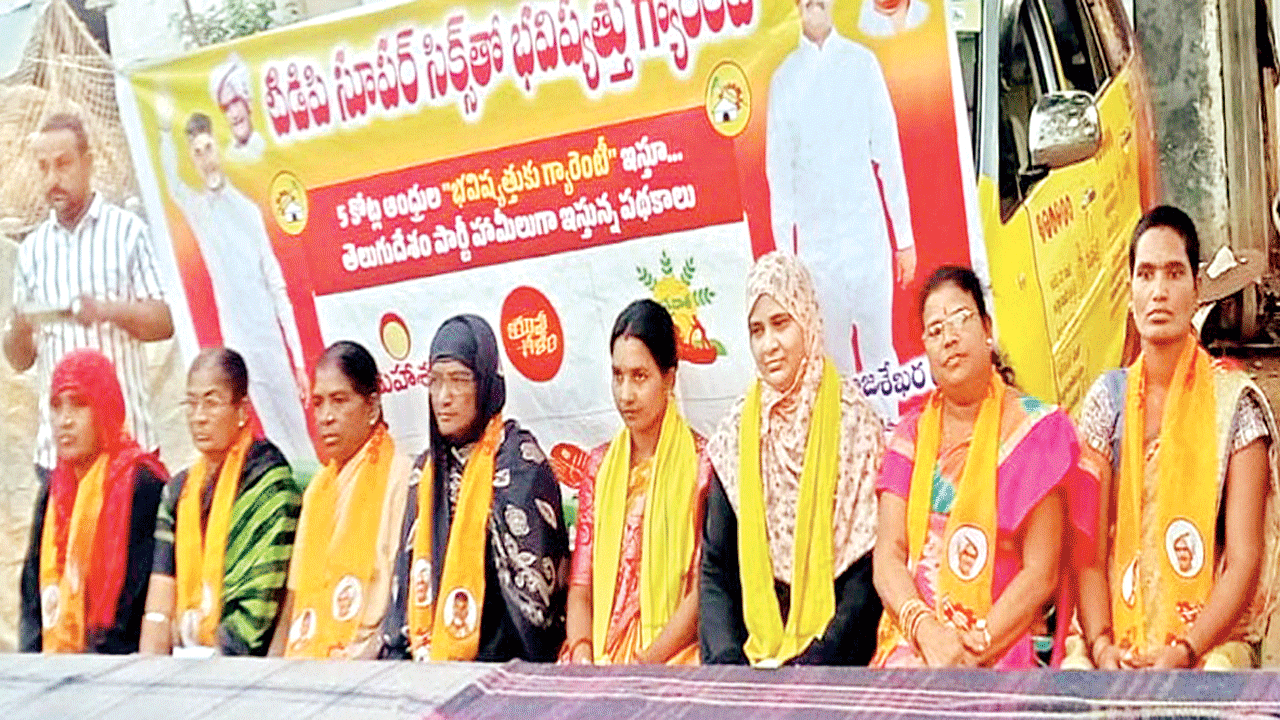 టీడీపీతోనే మహిళల ఆర్థికాభివృద్ధి | Economic development of women with TDP