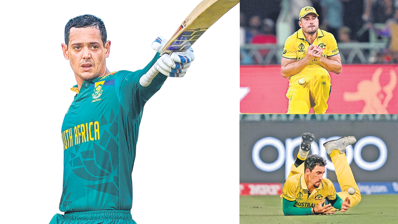 సఫారీలు.. కంగారెత్తించారు | Safaris.. were alarmed