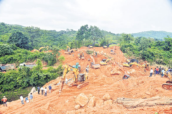 యుద్ధప్రాతిపదికన కేకే లైన్‌ పునరుద్ధరణ పనులు | KK line restoration ...