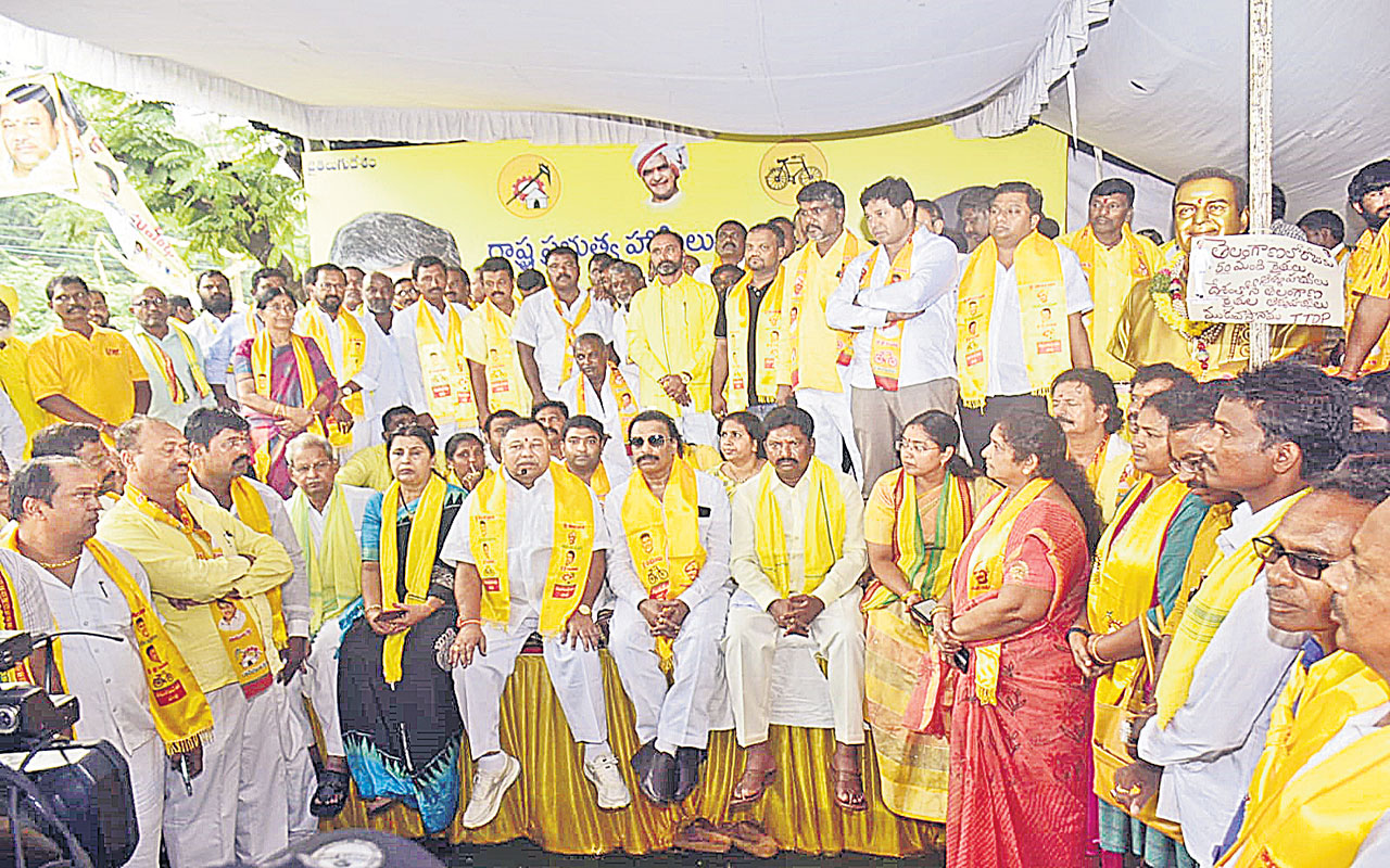 TTDP chief Kasani Gnaneshwar : వచ్చే ఎన్నికల్లో బీఆర్‌ఎస్‌ కనుమరుగు ...