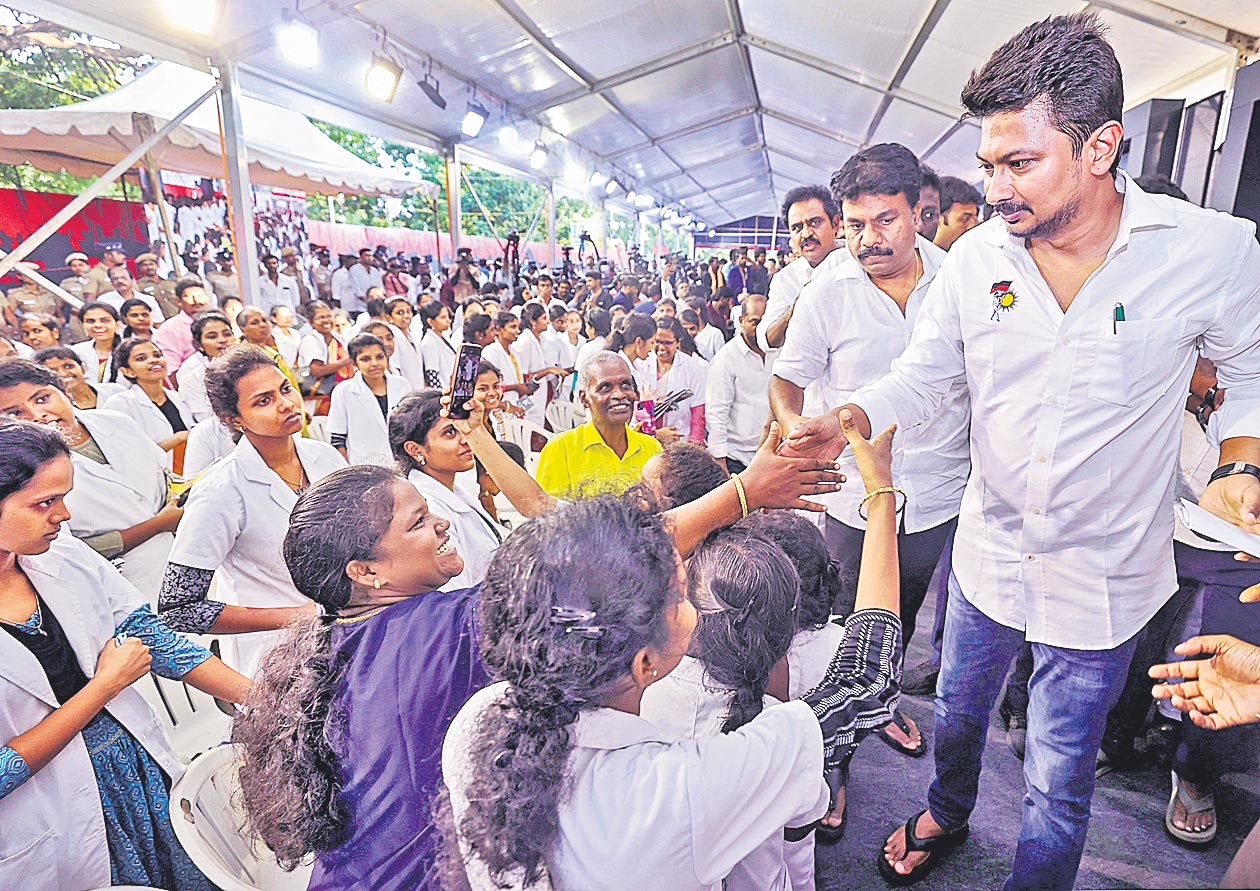 CM Stalin: ‘ఇండియా’ గెలిస్తే ‘నీట్‌’ ఉండదు | If 'India' wins There is ...