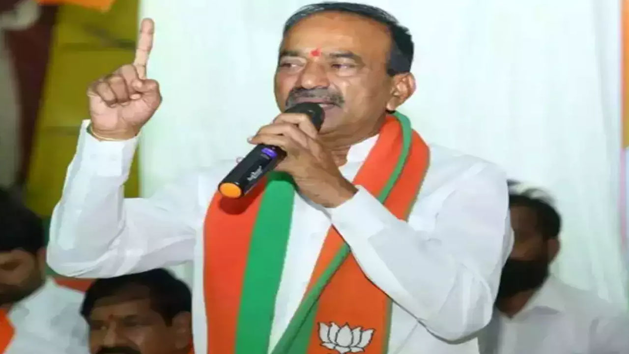 BJP MLA Etala: బీఆర్ఎస్ పార్టీని ఓడించాలన్నదే బీజేపీ లక్ష్యం | BJP MLA ...
