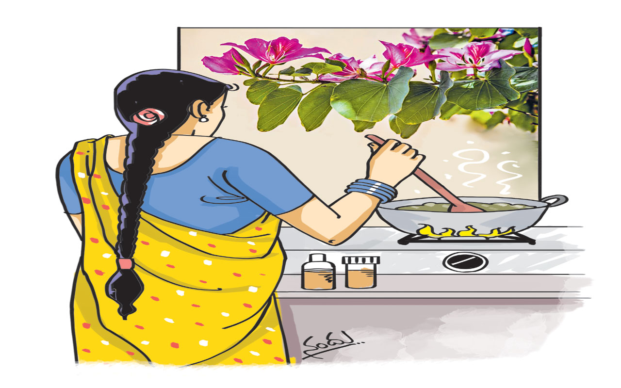 Flower curry : దేవకాంచనం పూలకూర | Devakanchanam flower curry