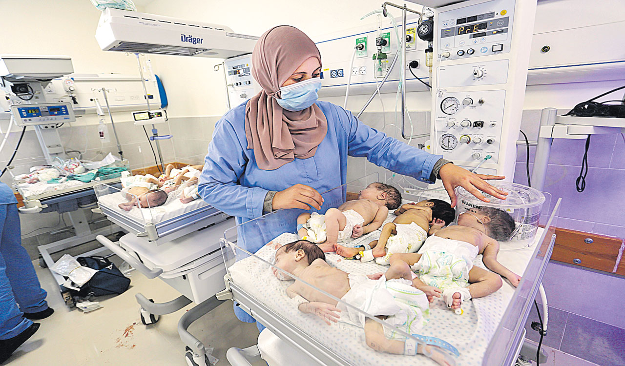 Al-Shifa Hospital : అల్‌-షిఫాలో భారీ ఉగ్ర సొరంగం | Al-Shifa Hospital