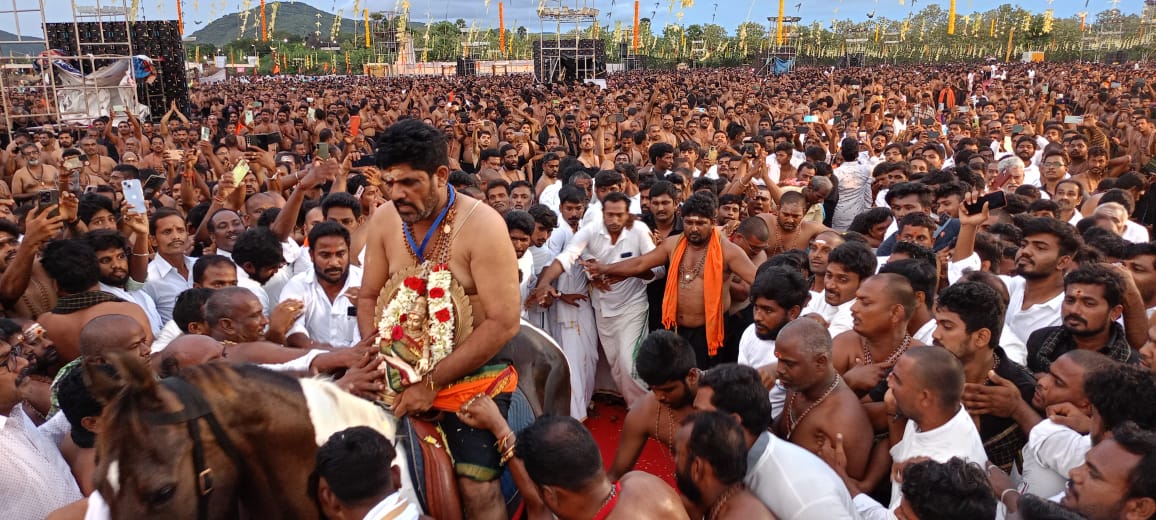 తునిలో ఘనంగా కోటి బిల్వార్చన | koti bilvarchana swamy ayyappa tuni town
