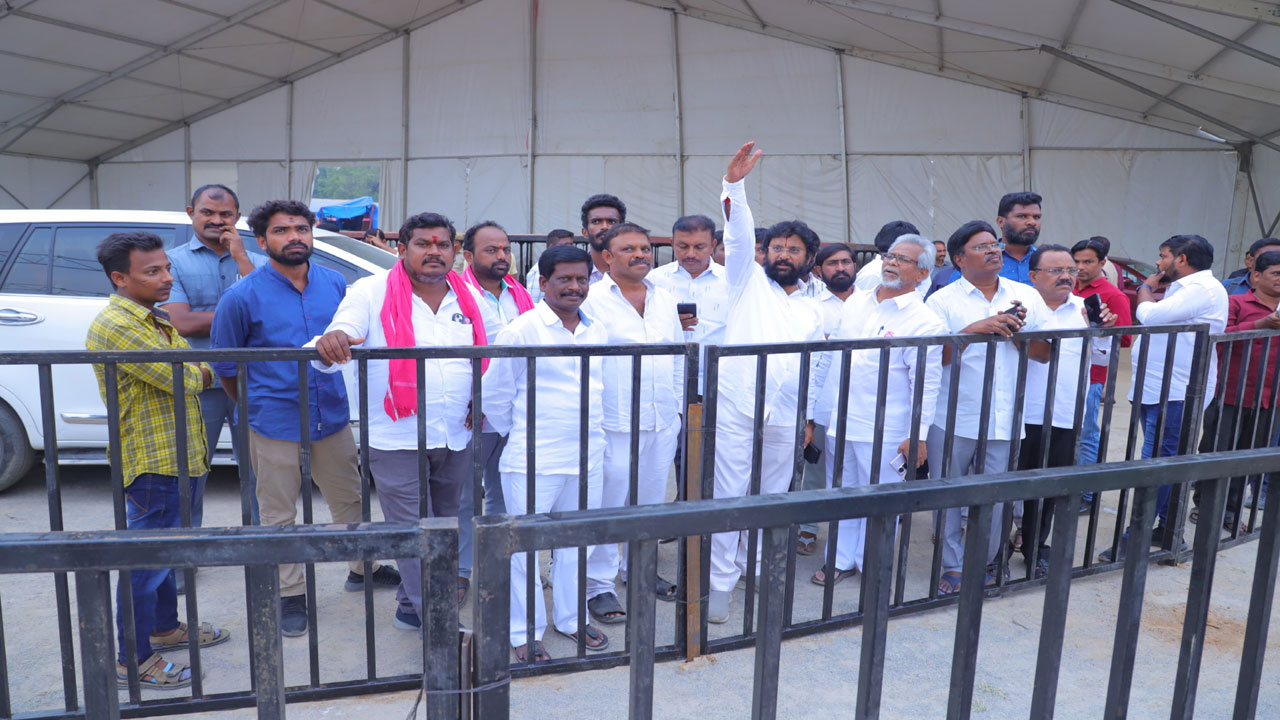 సీఎం కేసీఆర్‌ సభకు భారీగా ఏర్పాట్లు | Massive arrangements for CM KCR's ...