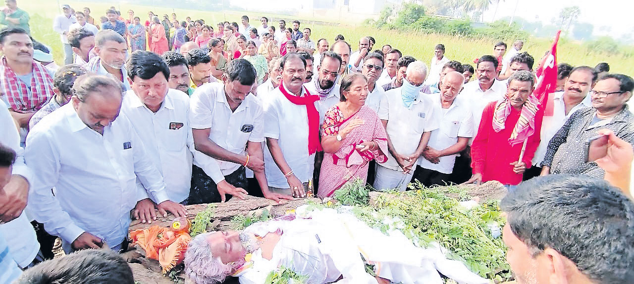 సీపీఐ నాయకుడు పశ్య వెంకటరెడ్డి మృతి | CPI leader Pashya Venkata Reddy ...