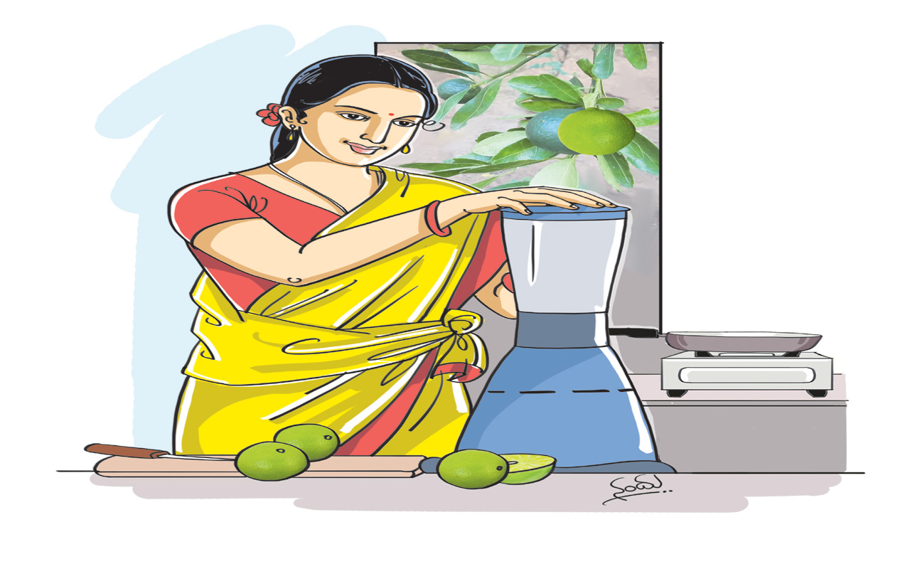 నారింజ పచ్చడి... పప్పు | Narinja pachadi pappu