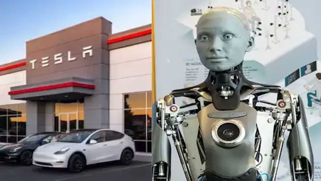 టెస్లా ఇంజనీర్‌పై రోబో దాడి! | Robot attack on Tesla engineer