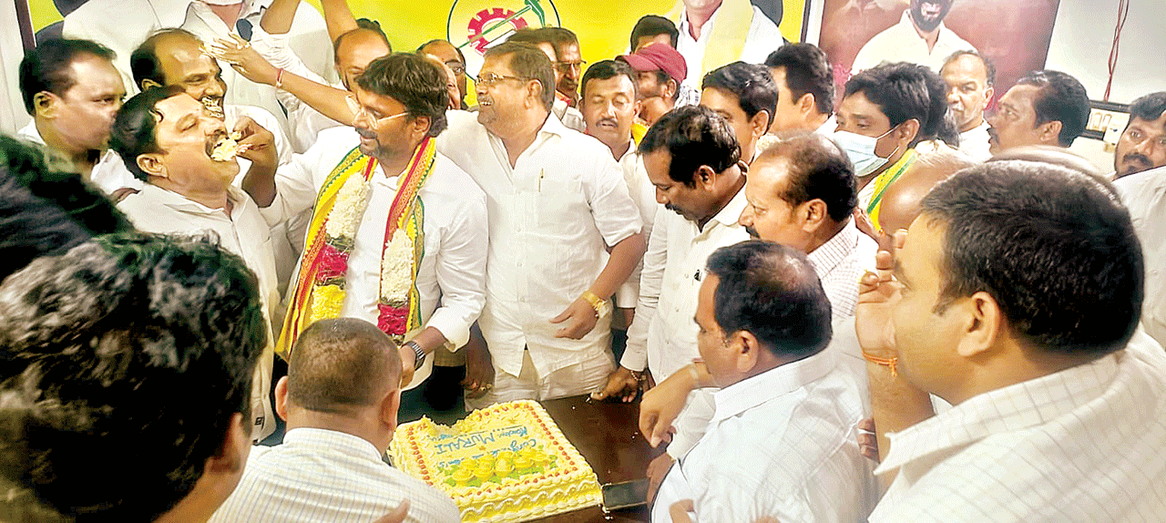 రాజాంలో సంబరాలు | Celebrations in Rajam