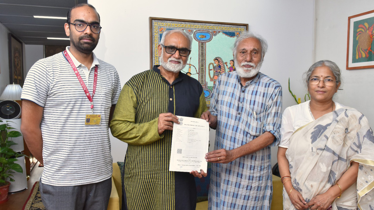 Hyderanad: ఆద్య కళకు అరుదైన గౌరవం.. | IGNCA has come forward for the ...