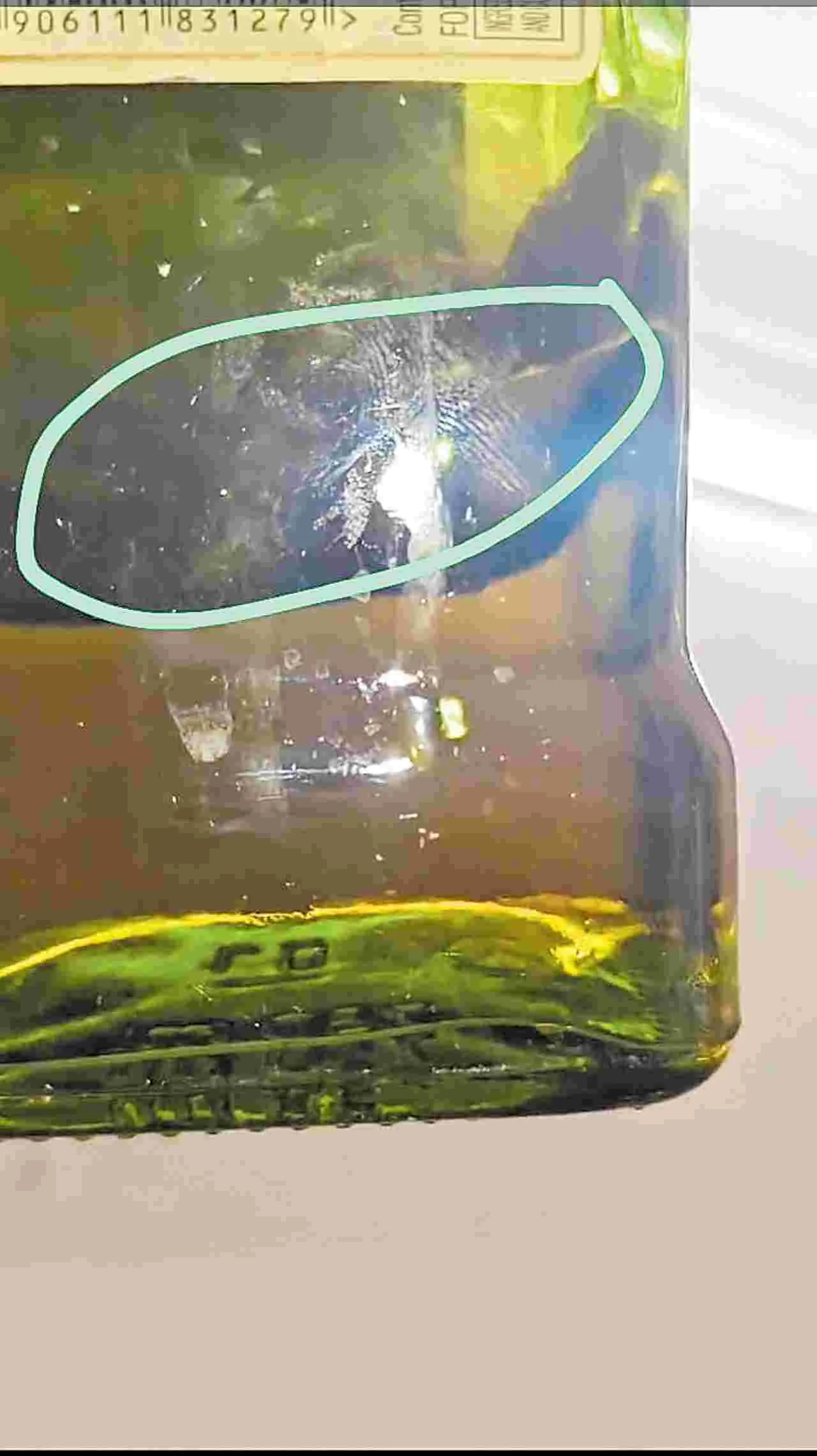 మద్యం సీసాలో బల్లి | A lizard in a liquor bottle