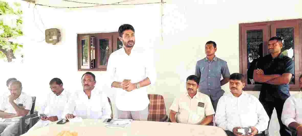 రైతుల సంక్షేమమే ప్రభుత్వ లక్ష్యం : జైవీర్‌రెడ్డి | Welfare of farmers ...