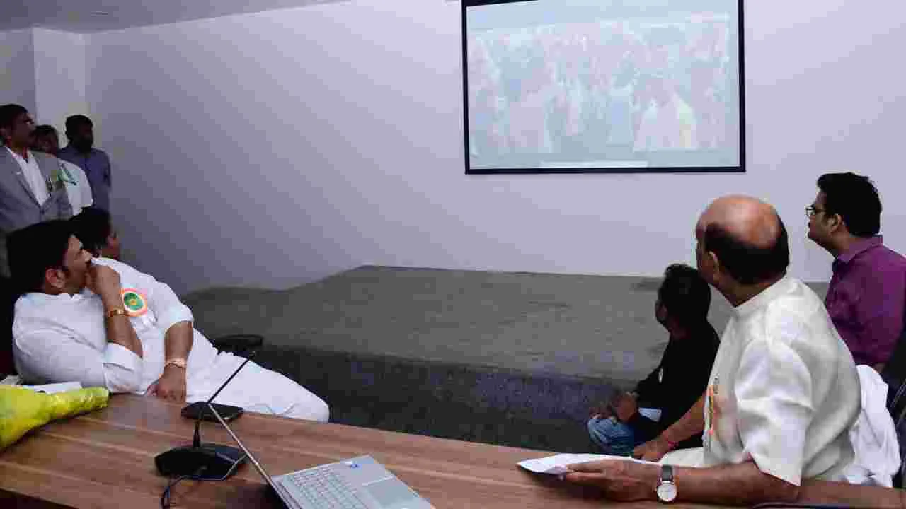 సలాం సైనిక ట్రైలర్ ను విడుదల చేసిన ఏపీ స్పీకర్ | Speaker releases ...